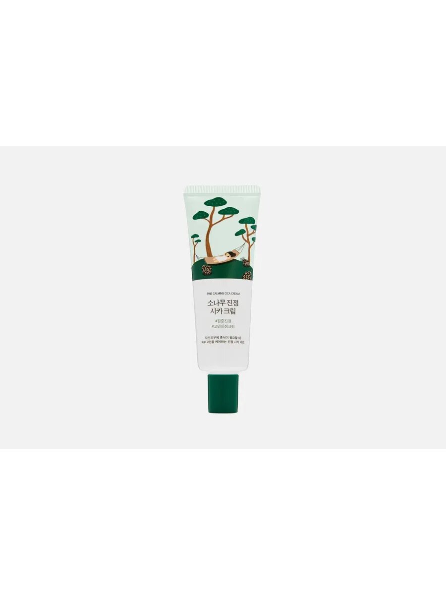 Round Lab PINE CALMING CICA CREAM Увлажняющий крем для лица 50мл