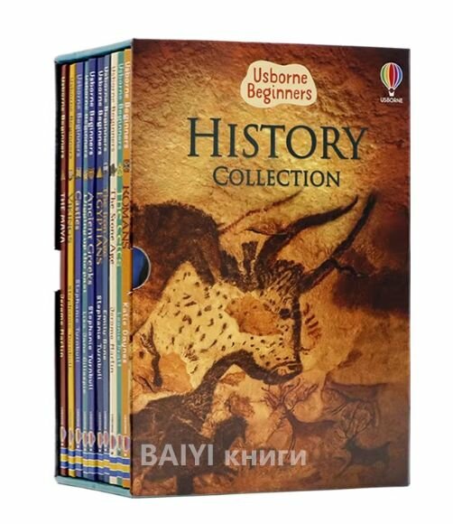 Серия Usborne History Путеводитель по мировой истории для детей | Usborne история мира для детей детский путеводитель