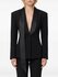 Куртка The Attico Black tuxedo jacket, размер 40