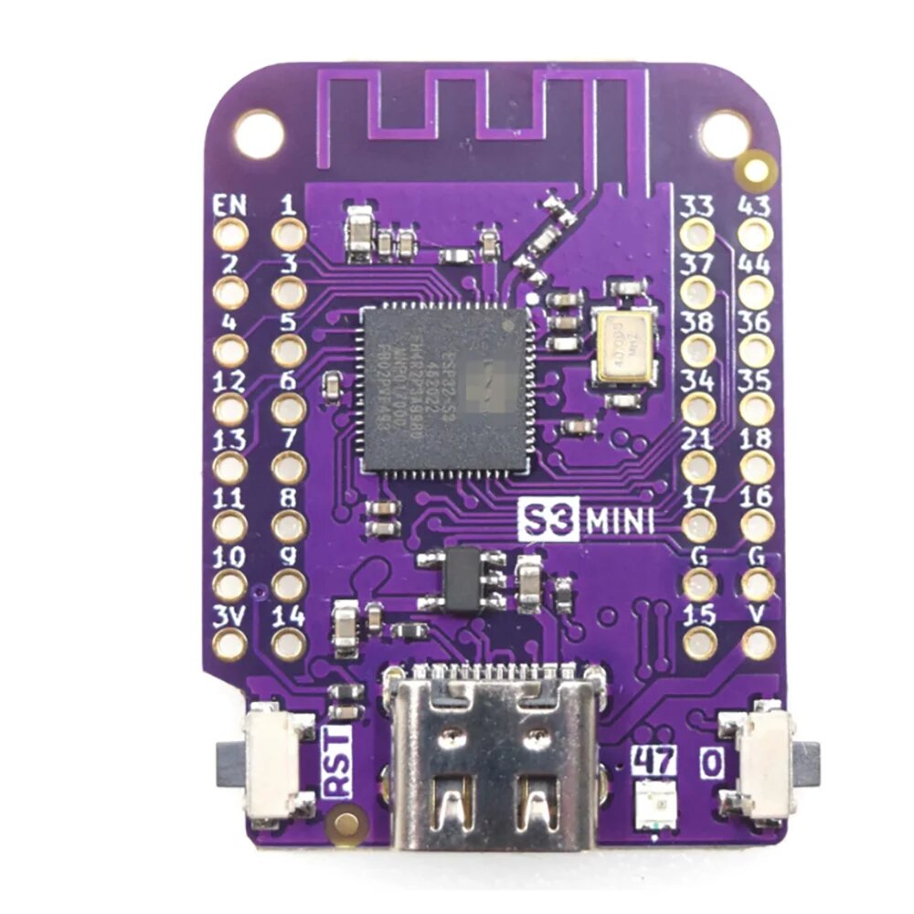 LOLIN S3 Mini V1.0.0 модуль ESP32-S3FH4R2 — фото 1