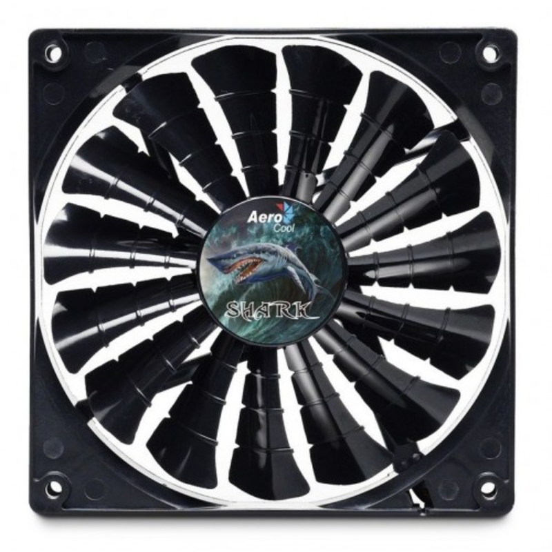 Вентилятор для корпуса Aerocool SHARK EVIL BLACK EDITION