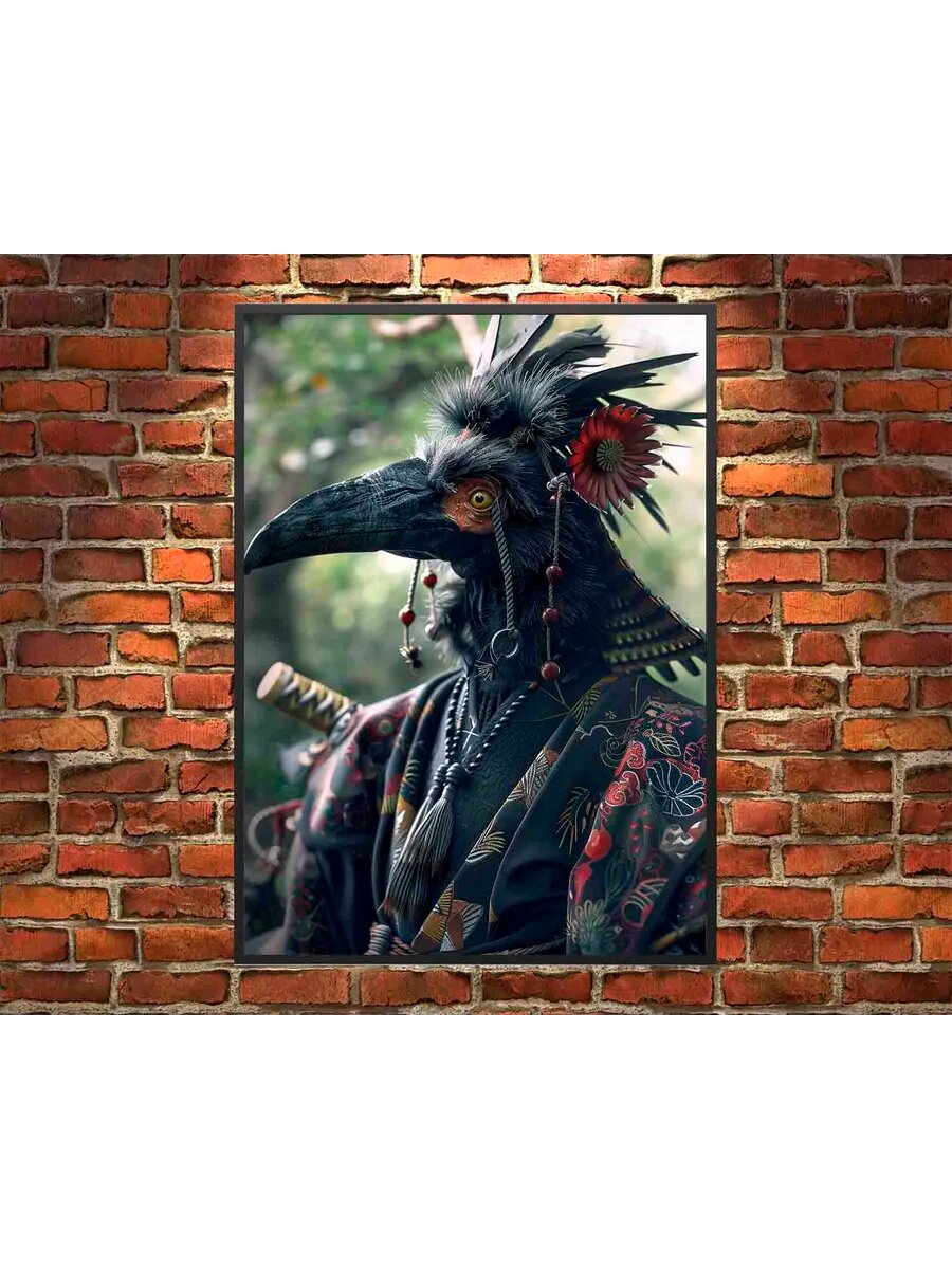 Самурай из Королевской птицы 2, Плакат 30x42см