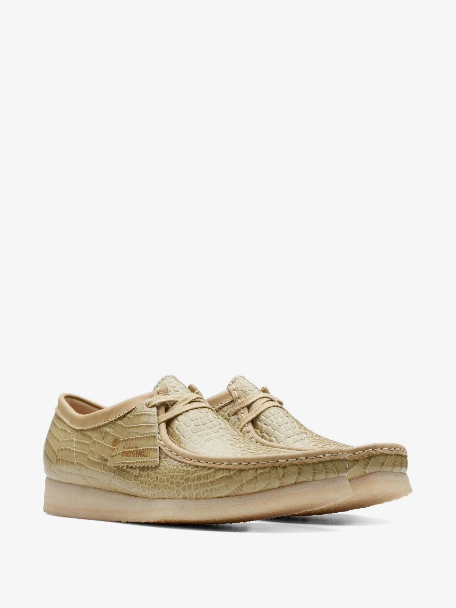 Туфли Clarks ORIGINALs Wallabee Maple Croc, размер 10 — фото 1