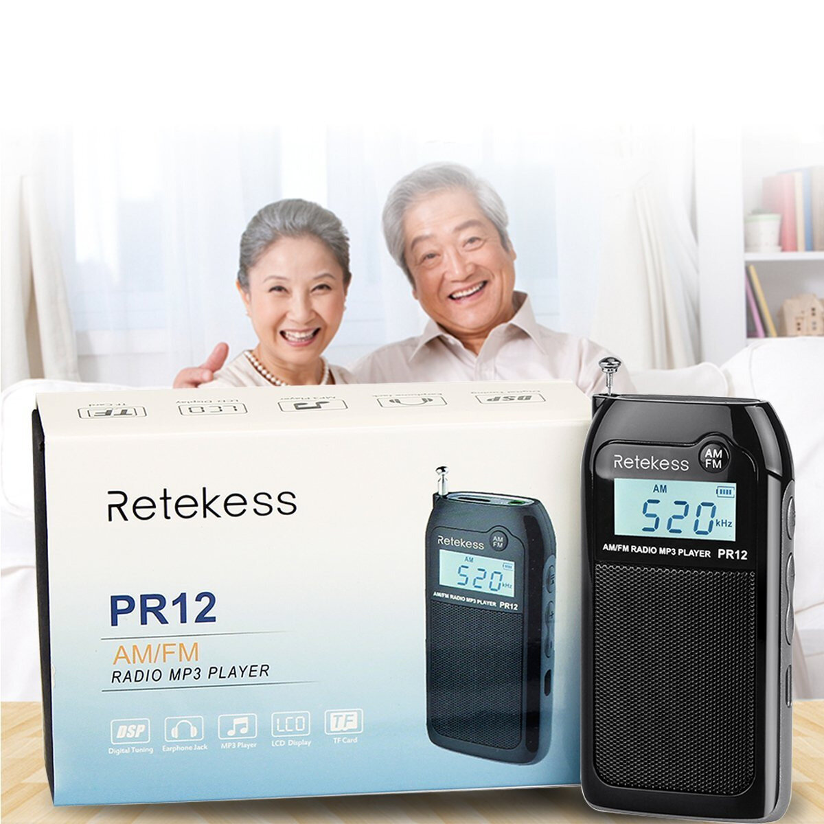 Радиоприемник Retekess PR12 — фото 1