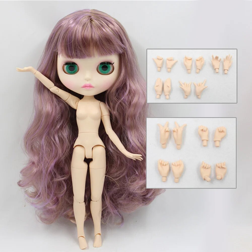 Кукла DBS ICY DBS 1/6 белая 30 см naked doll M