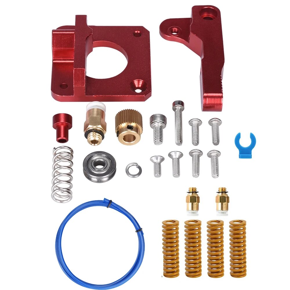 Металлический экструдер LIXIU MK8 Red with tube