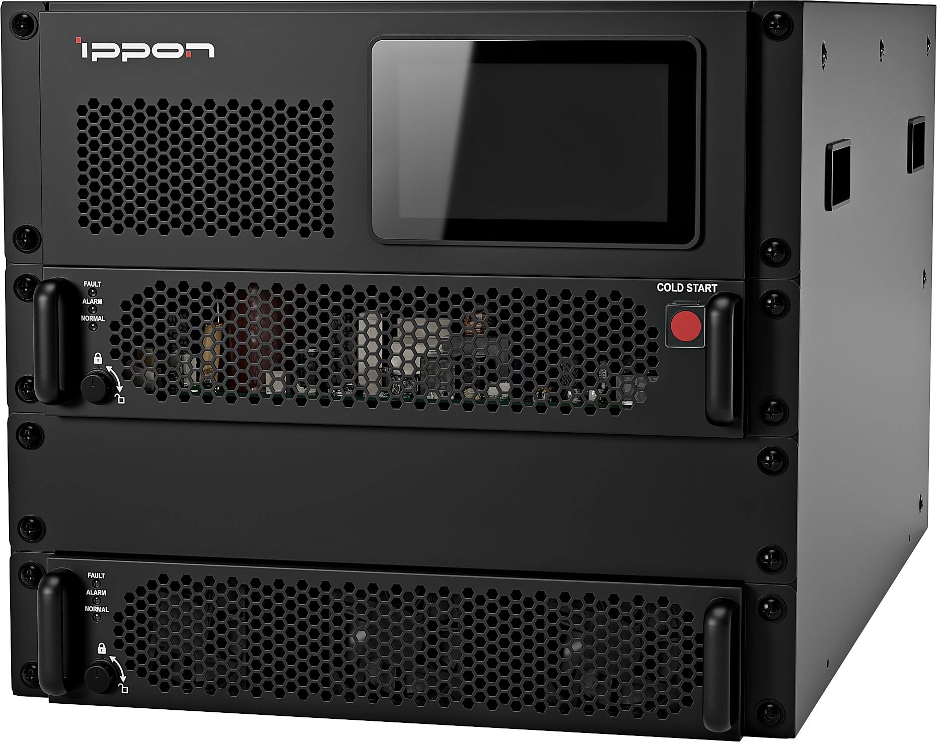 Источник бесперебойного питания Ippon Intatum RTM 40K 40000Вт 40000ВА черный