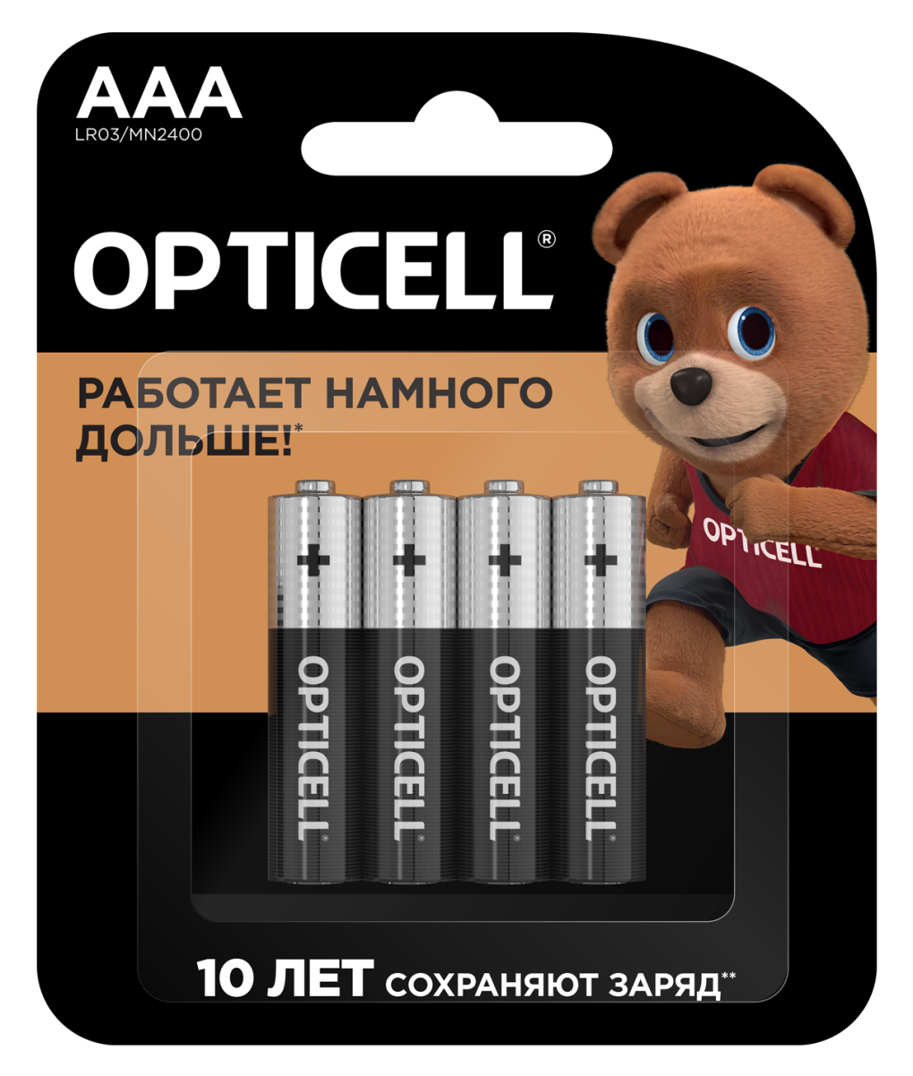 Батарейки OPTICELL Basic AAA 4шт