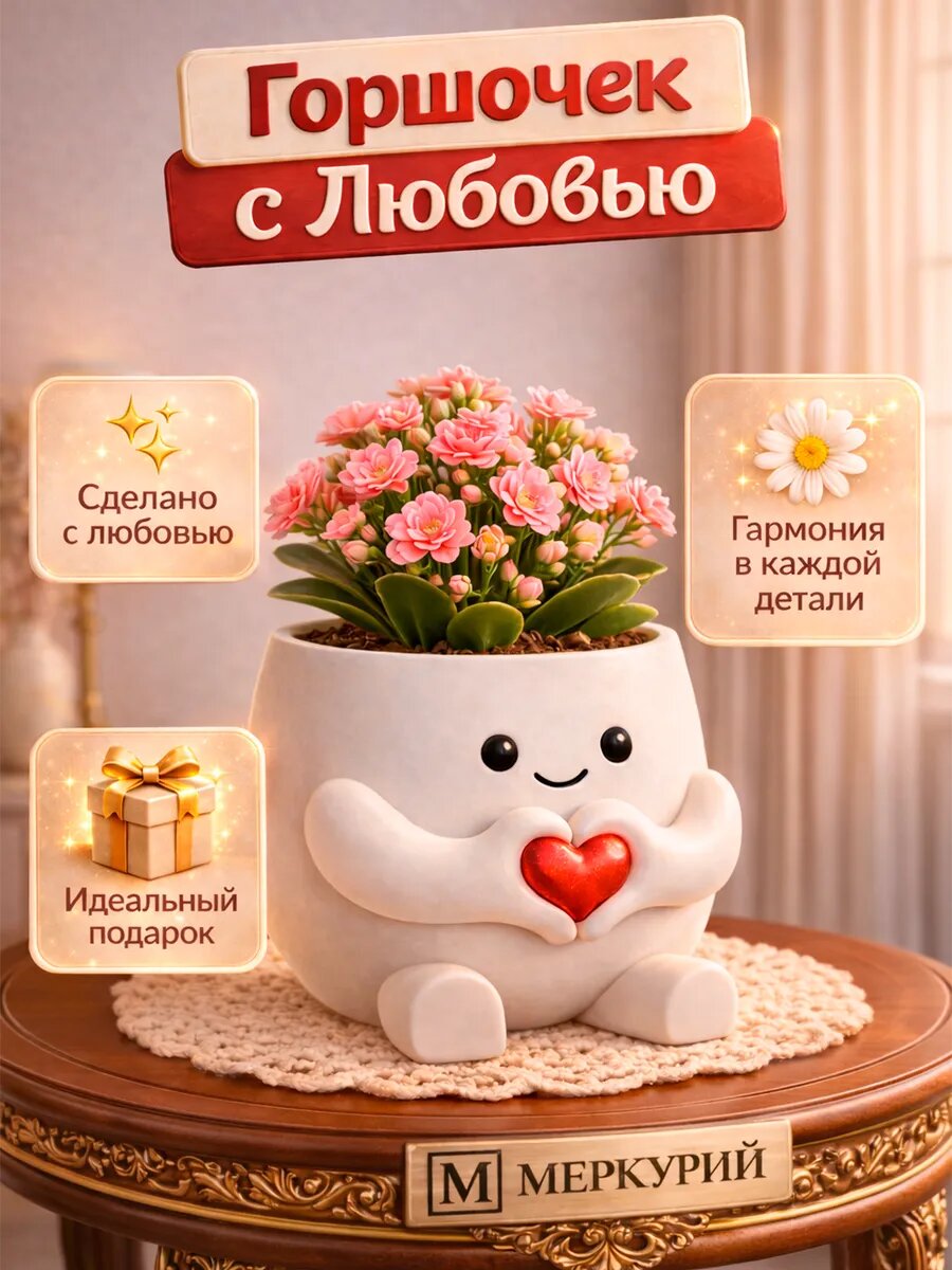 Горшок для цветов кактусов алое и суккулентов