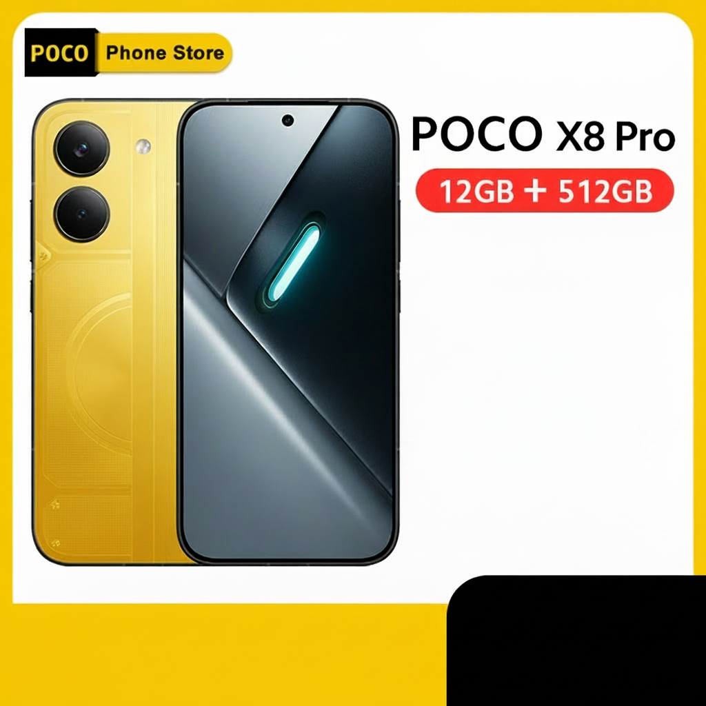 Смартфон Poco X8 Pro, 12/512ГБ, global