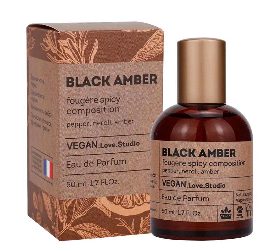 Дельта парфюм Веган Лав Студио Блэк Эмбер парфюмерная вода 50 мл - Delta Parfum Black Amber