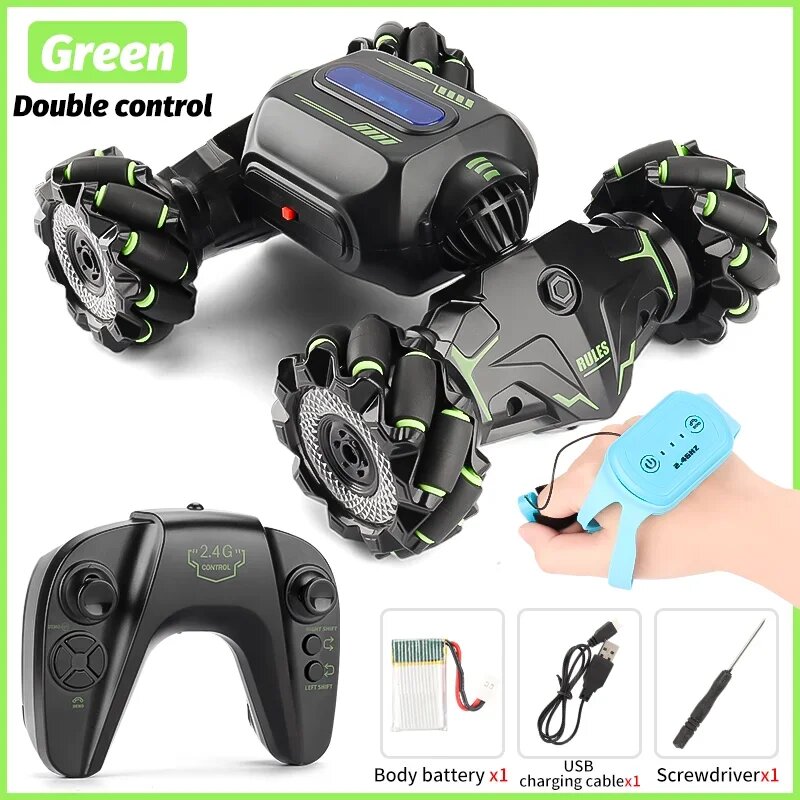 Радиоуправляемая машина Green 2RC remote