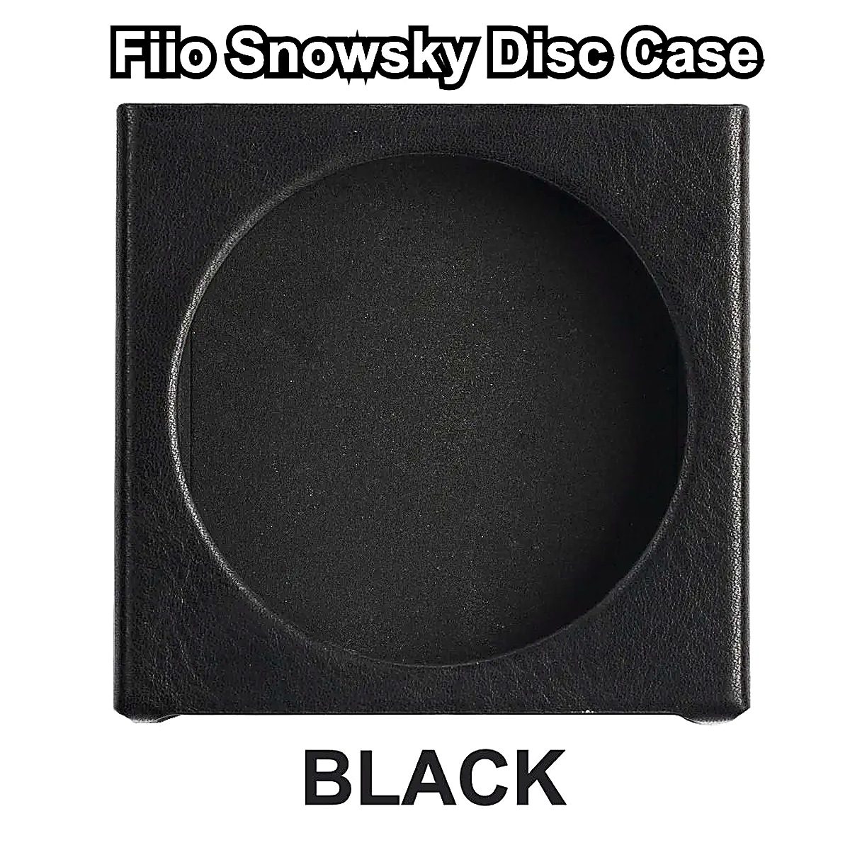 Fiio Snowsky Disc Защитный чехол из магнитной кожи, 15x13x12 см, автомагнитолы