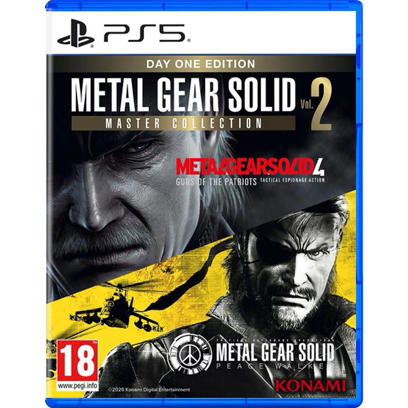 Игра Metal Gear Solid Master Collection Vol. 2. Day One Edition (английская версия) для PS5