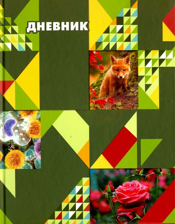 Дневник 1-11 кл. "Коллаж" твердая обложка С1559-49 "Апплика"