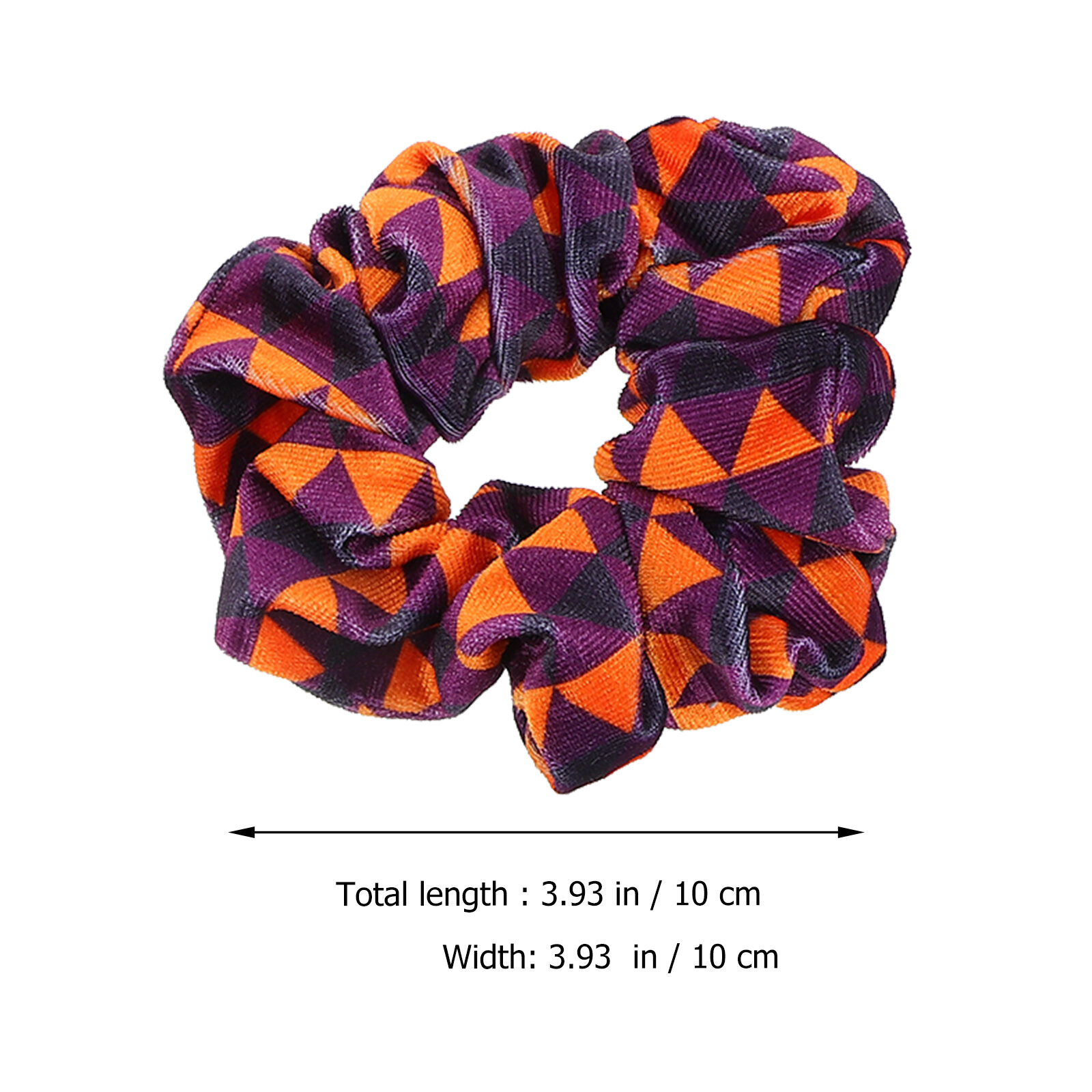 10 Штук Многоцветные Эластичные Ободки Для Волос С Тематикой Хэллоуин 10x10x3.00CM