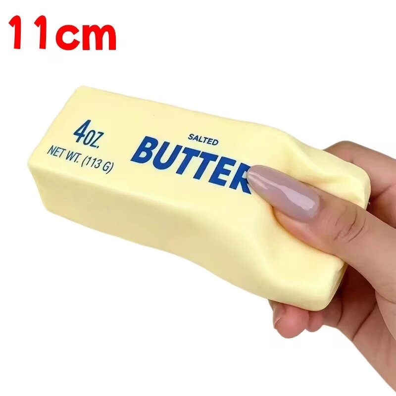 Сжимающий антистресс Butter Stick, 11cm, цвет A