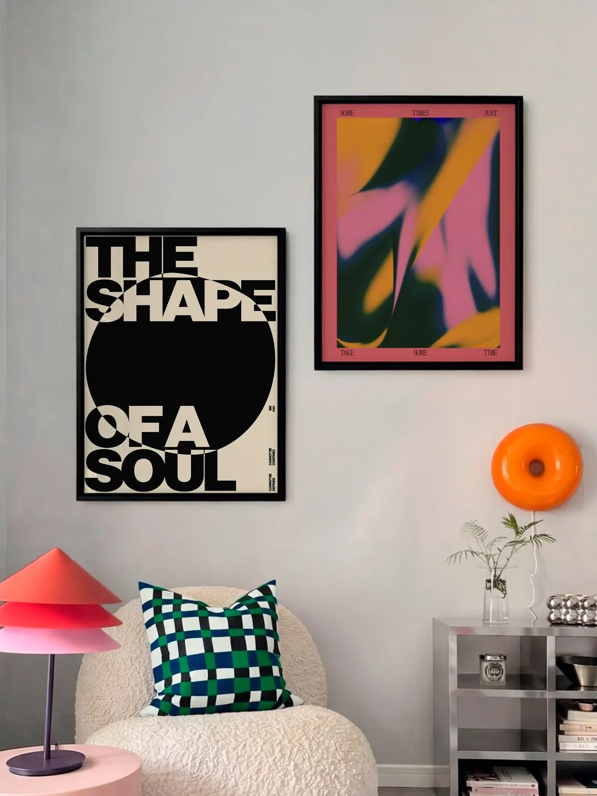 Набор постеров "SOUL x Time", 30x40 см, 2 штуки
