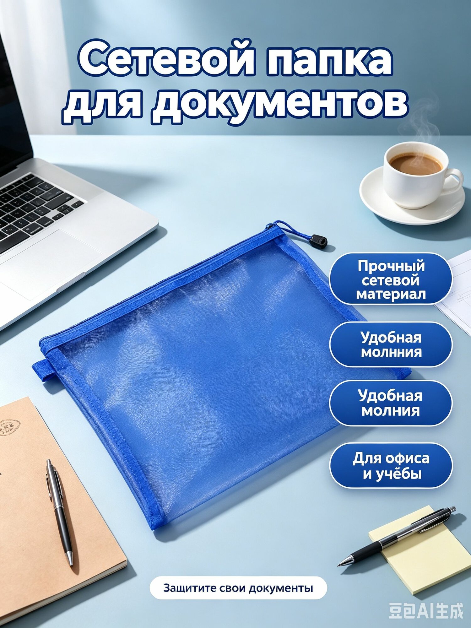Папка для труда A4, 1 шт.