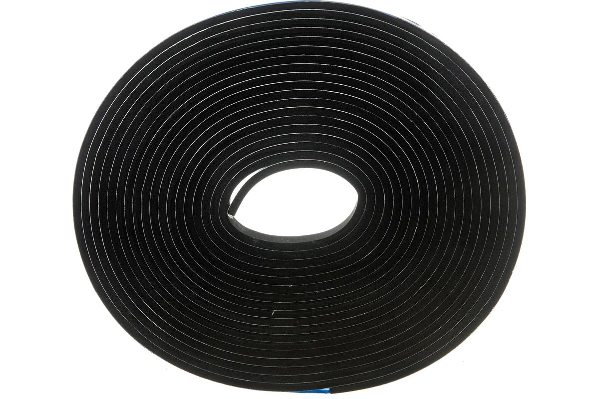 Уплотнитель для окон и дверей, 10 м-20 мм, EPDM, черный, надежный