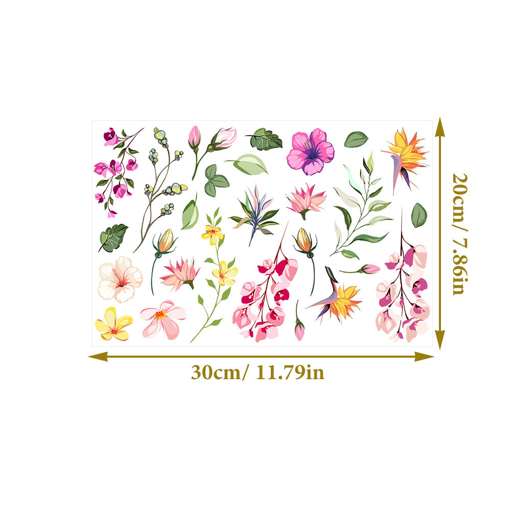 Декоративные наклейки для стен, praktichnyy dizayn, 1 набор 30.00x20.00x0.10 cm