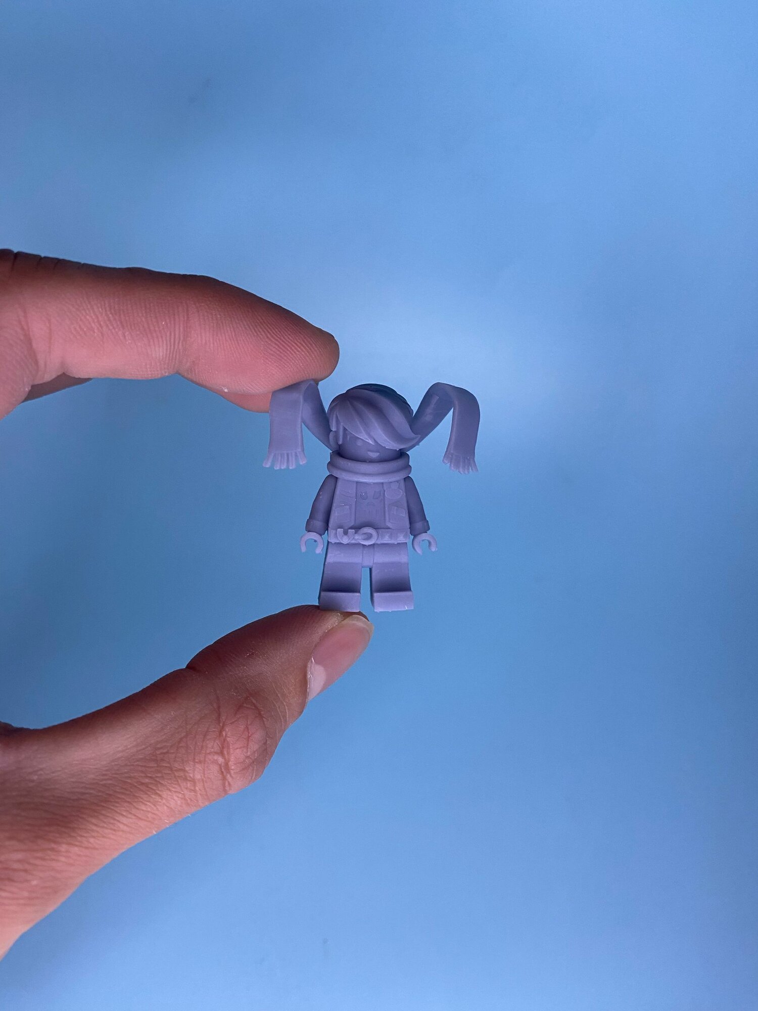 Миниатюра Эдгар из Brawl Stars под покраску 4 см