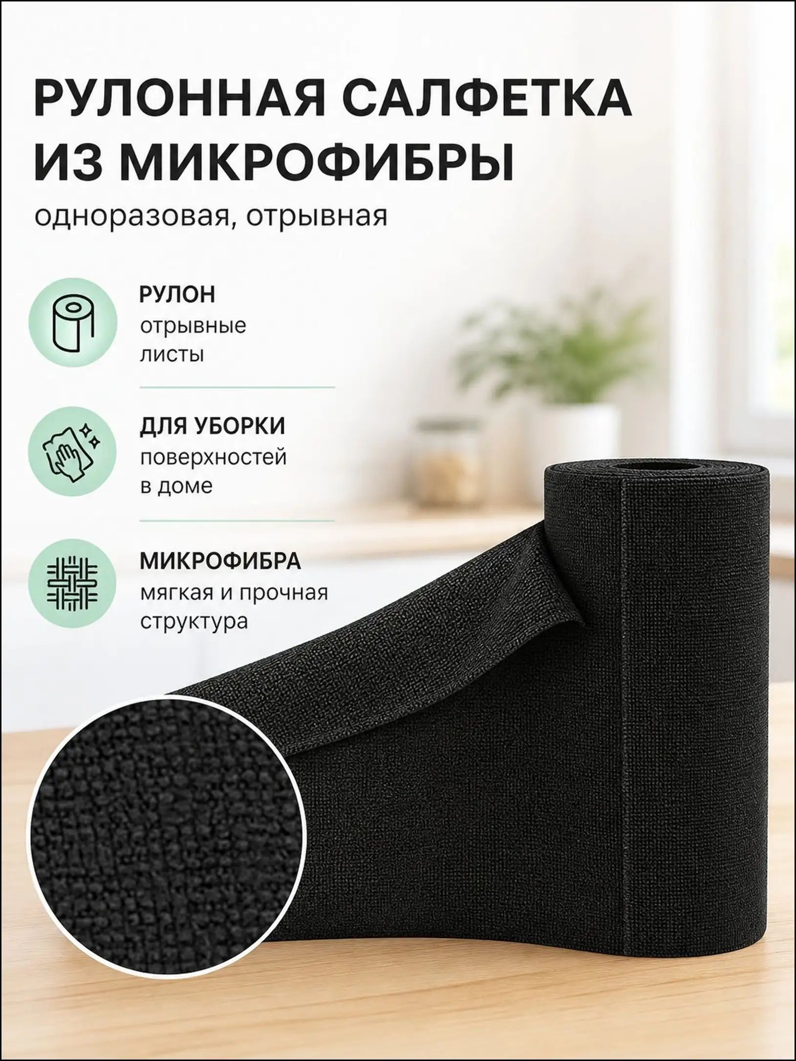 Тряпка, 50 шт — фото 1