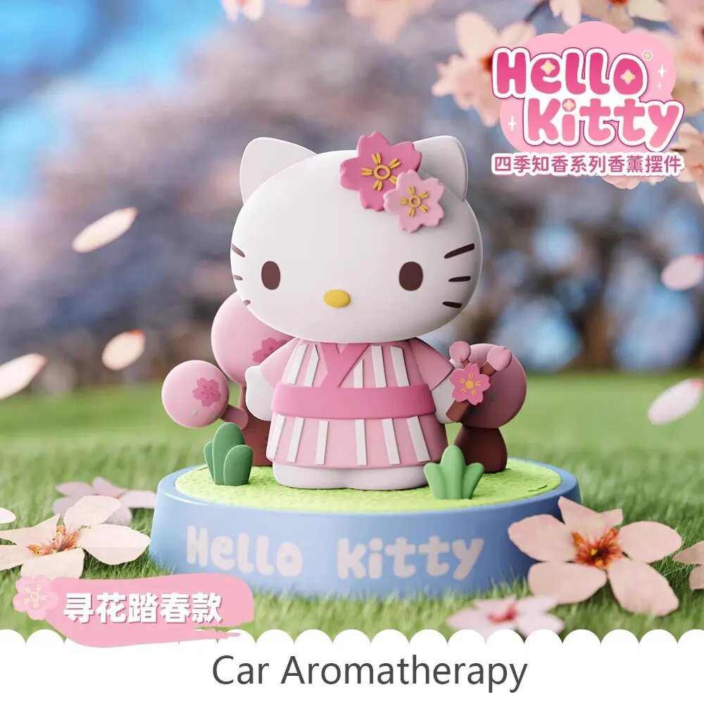 Фигурки аромализаторы Hello Kitty, Kuromi, Cinnamoroll LANGBOWANG Hello Kitty 1