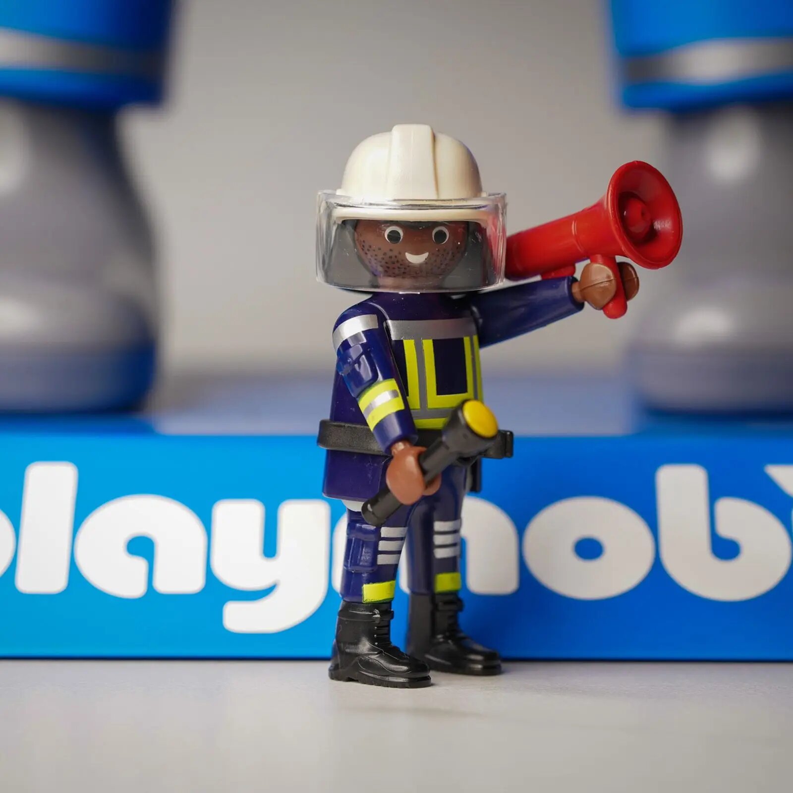 Набор кукол Playmobil Синий, Firefighter 2019