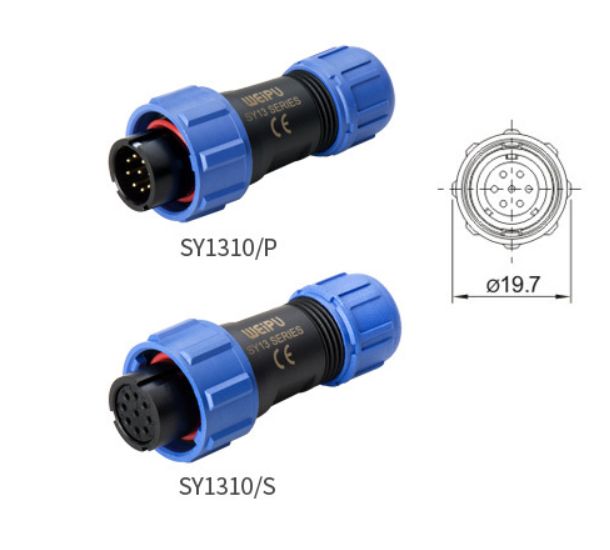 SY1310/S9 Соединители (5 шт.)WEIPU