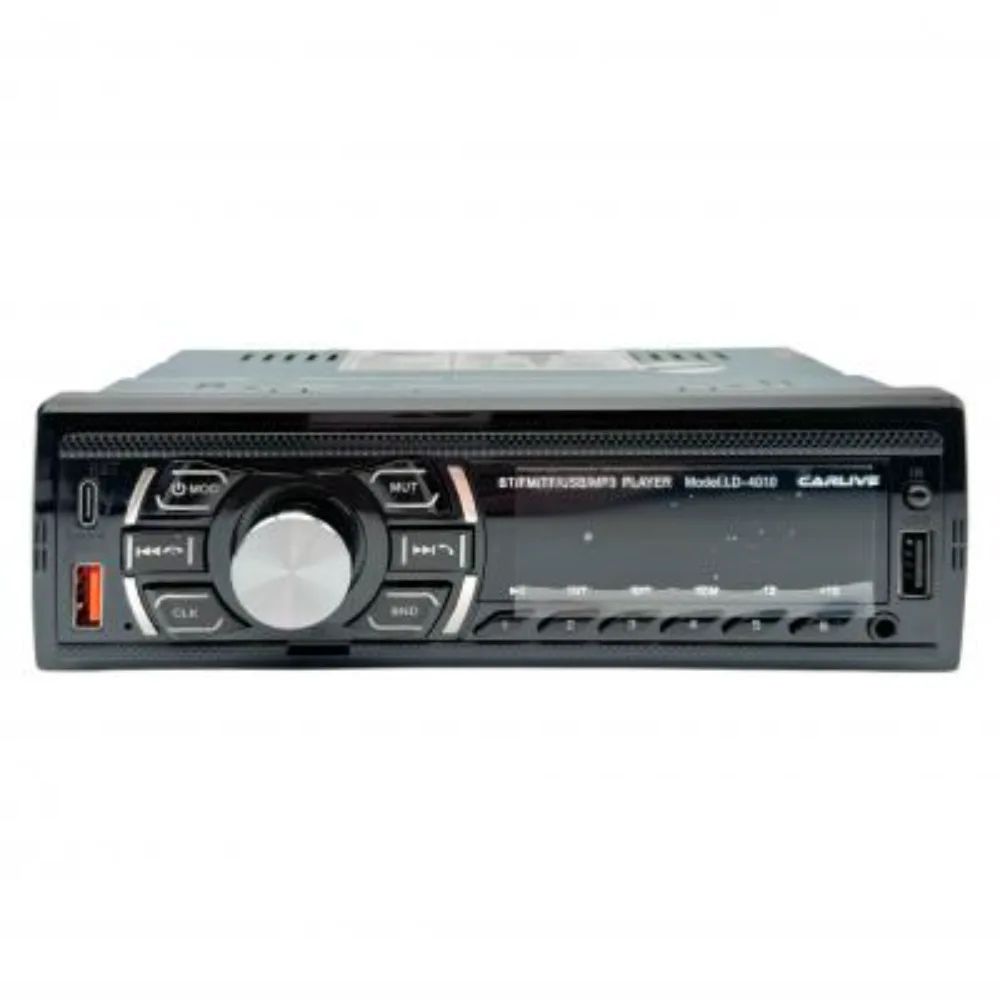 Автомагнитола (магнитола для авто) CarLive LD4010 1DIN, 2USB, FM, ISO, 2RCA,12V