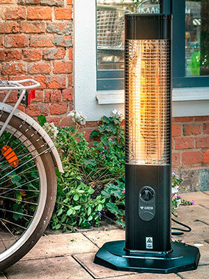 Карбоновый инфракрасный обогреватель Luxeva LXV 2000-TS black
