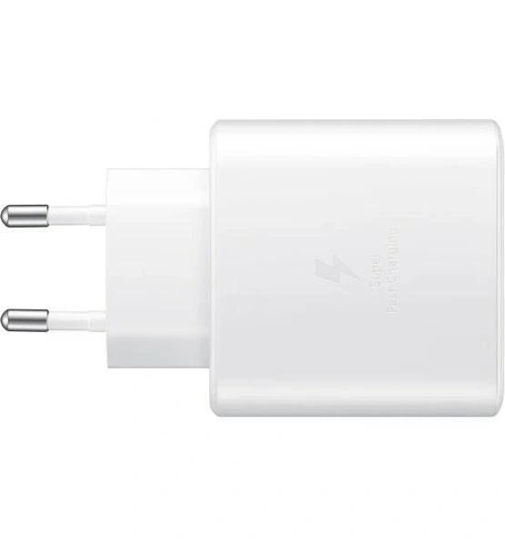 Быстрое зарядное устройство Samsung 45W PD Power Adapter PPS GaN Белый