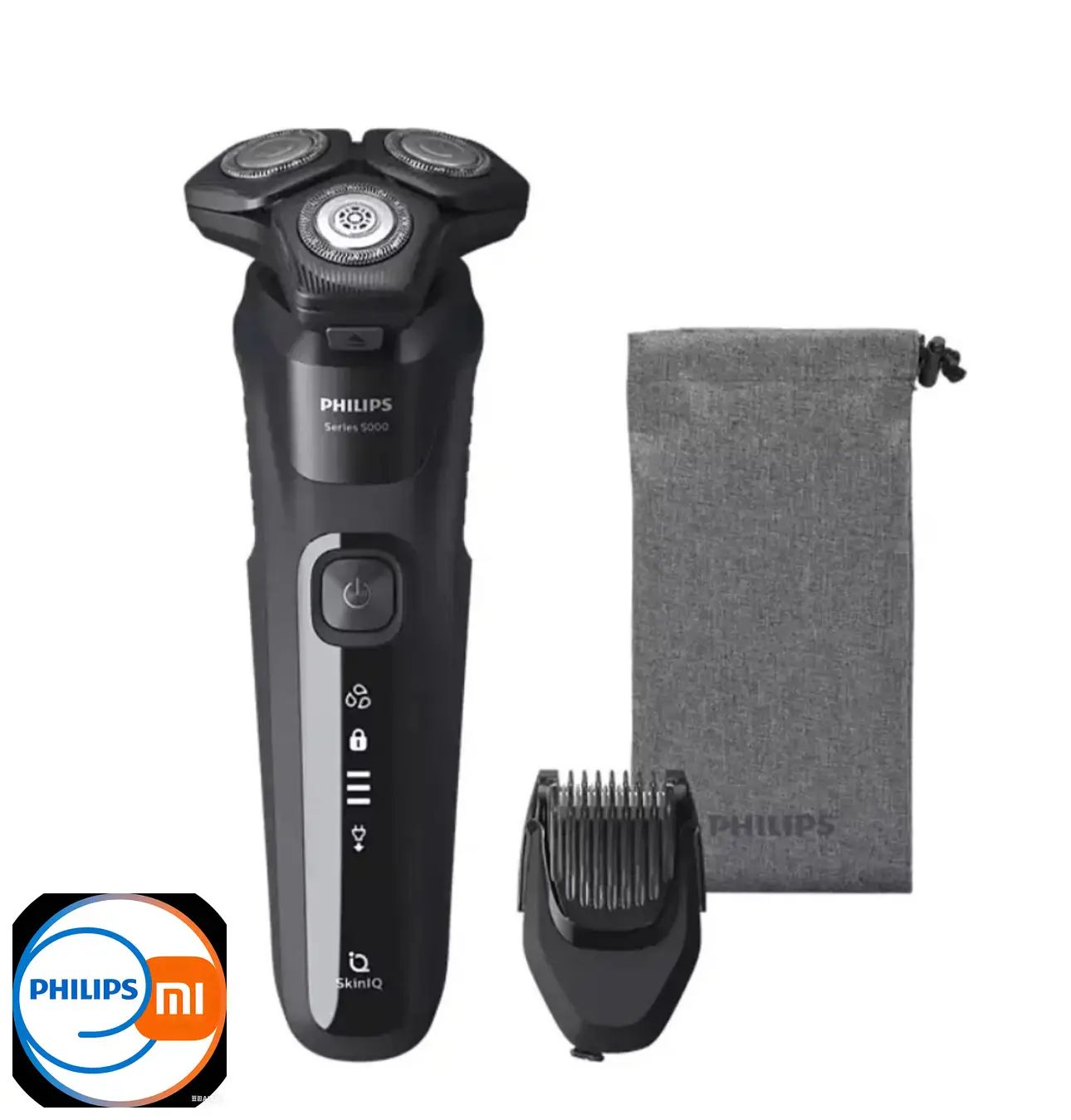 Электробритва Philips Электробритва Philips S5588/3, белый, черный матовый, оранжевый