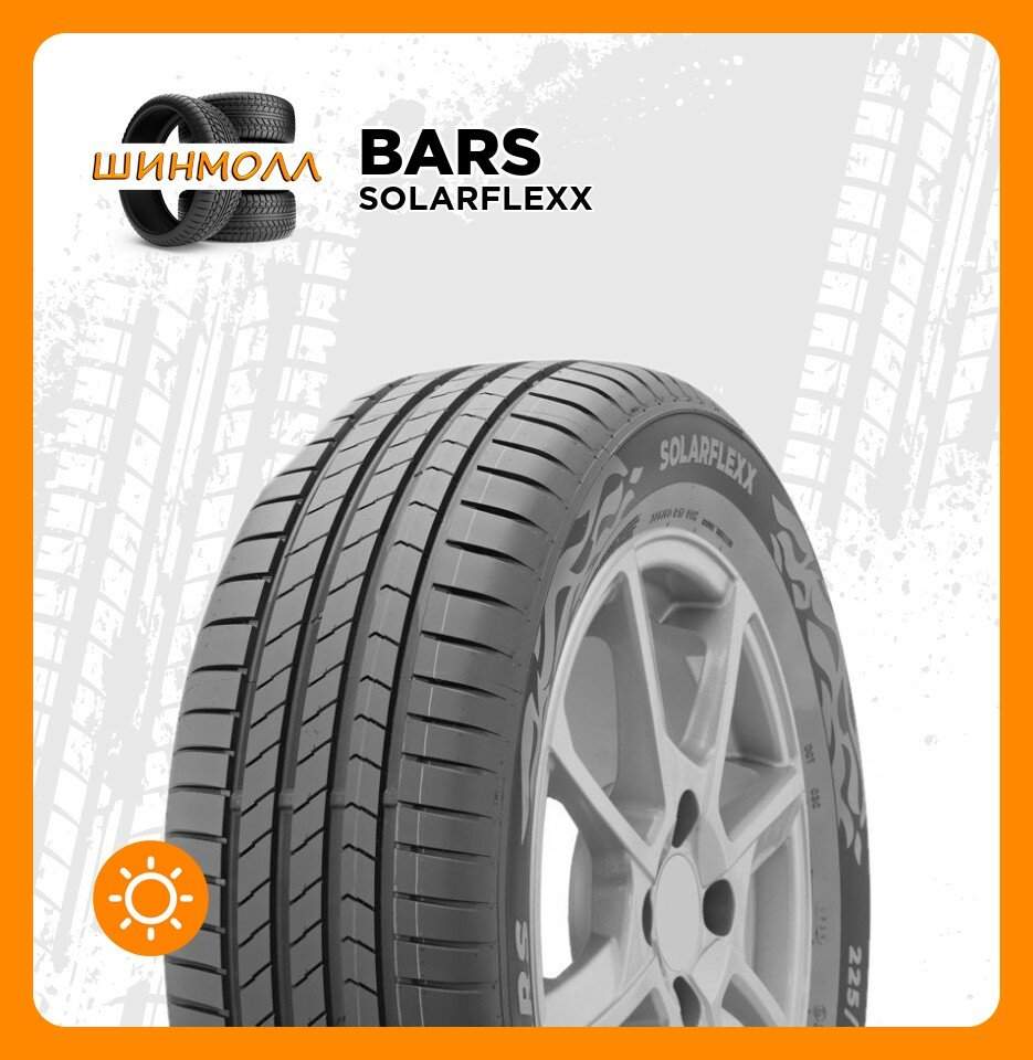 Шины Bars SOLARFLEXX, летние, 215/60, R16, для легковых авто
