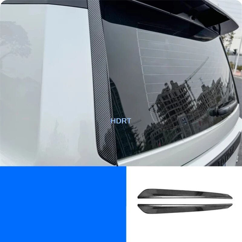 Подходит для Toyota Land Cruiser 250 LC250 Prado 2024 + Стайлинг автомобиля, задняя Carbon Fibre