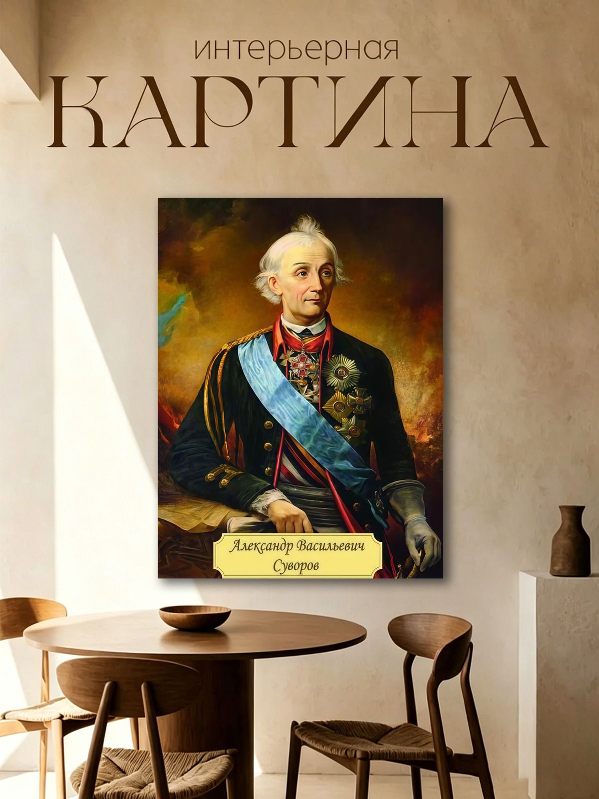 Картина "Печать струй" 30x40 см