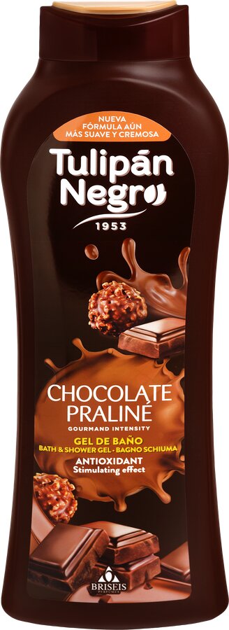 Гель для душа TULIPAN NEGRO Шоколадное пралине, 650мл, (1 шт)