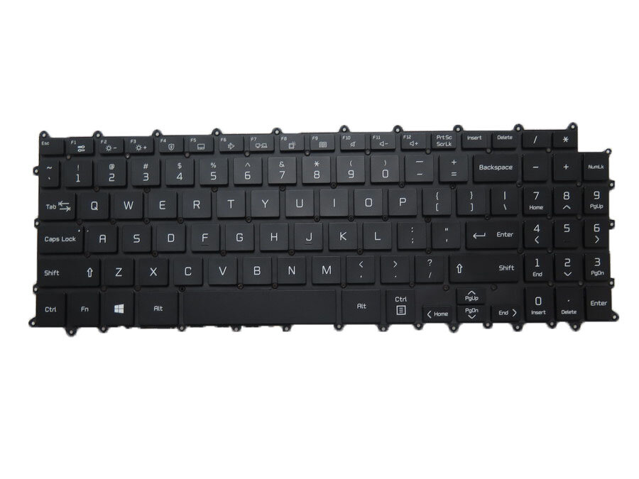 Ноутбук с клавиатурой с подсветкой для LG 16Z90S 16Z90S-H 16Z90S-G 16Z90S-V 16Z90PG 16Z90S-G. AA55A3 G. AAB5U1 G. ADB7U1 G. ADB9U1 G. AD79C2 G. AA54C2 G. AA56C2 G. AA78A3 GAOWK V. APC3U1 V. APC5U1 V. APC8U1 Черный, англий