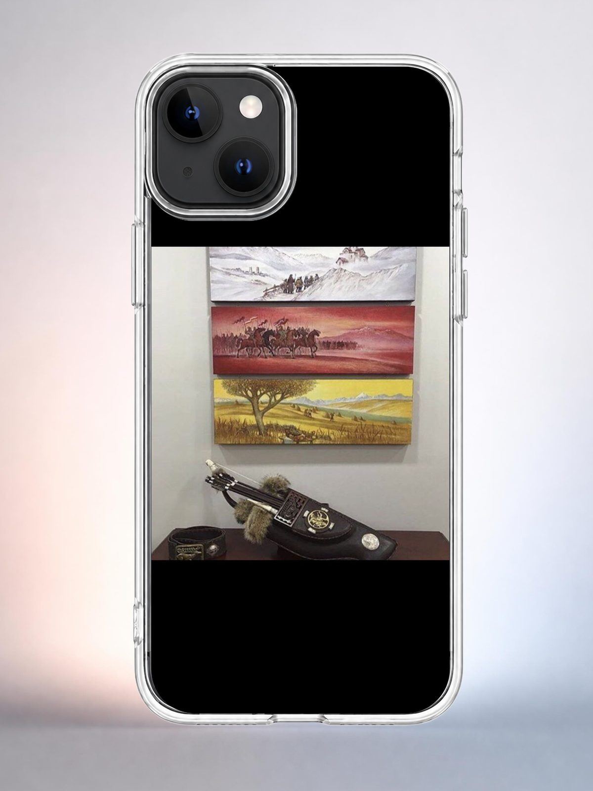 Чехол iPhone 14 Лев Король Y2K Indie Sleaze