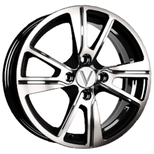 Диск 14 Вектор K27 5.5*14 4*100 ET38 D67.1 Алмаз черный