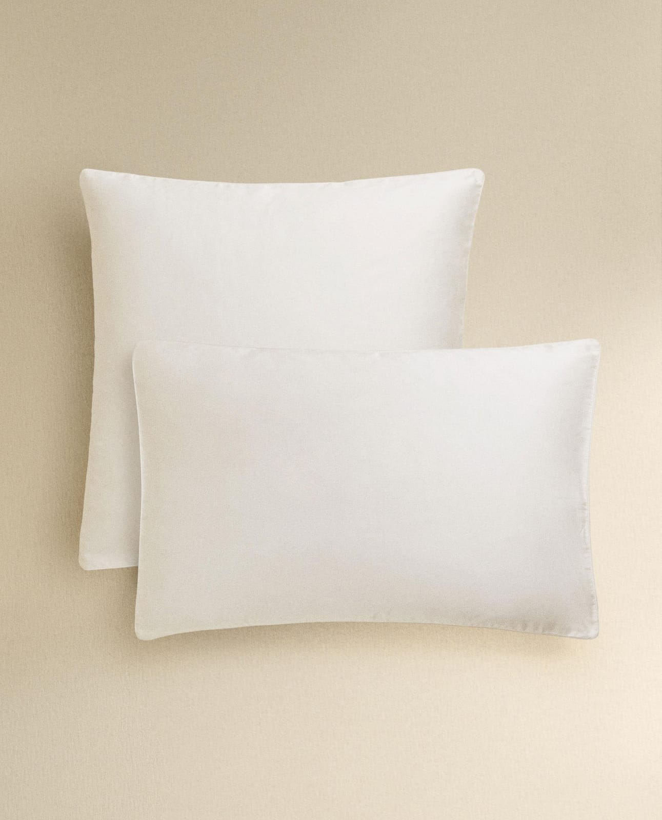 Наволочка ZARA HOME из сатина 500 нитей, бежевый, 50x75 см 0056/091/721-28