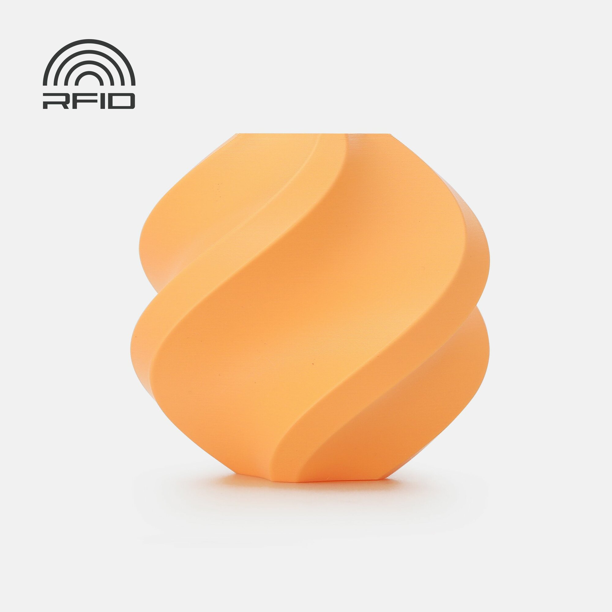 Катушка PLA Pure пластика Bambu lab 1.75 мм 1кг, абрикосовый (Apricot) - 17300