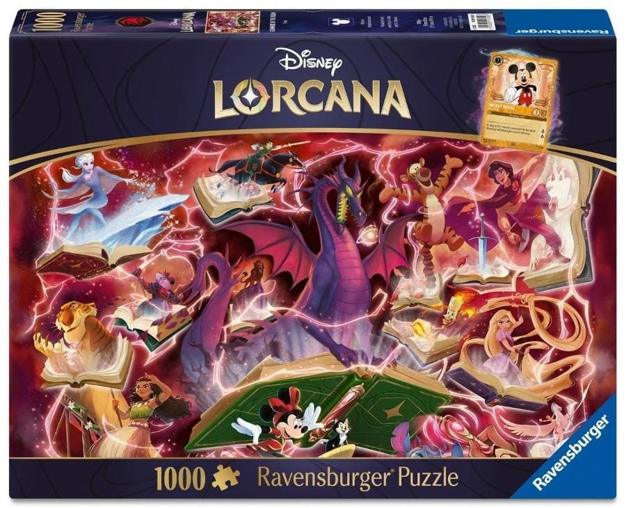 Пазл Ravensburger Lorcana Ruby, красный, 1000 элементов, 70x50 см