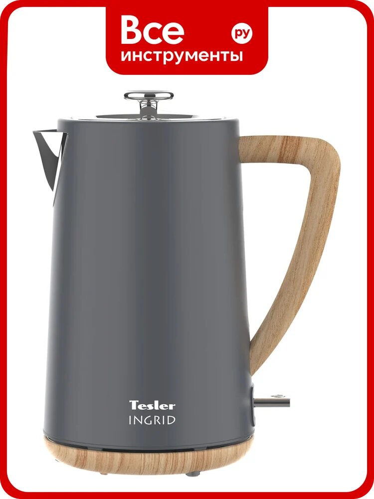 Чайник электрический TESLER KT-1744 GREY 00000203621