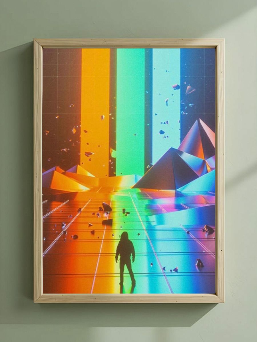 Постер, плакат на стену "Believer - Imagine Dragons" 42 см х 29,7 см (А3), Без Рамы