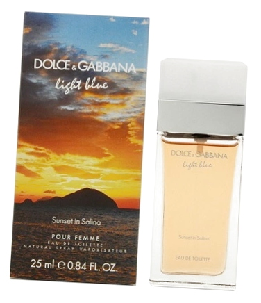 Женский парфюм Дольче Габбана Лайт Блю Сансет Ин Салина 25 мл - Dolce & Gabbana Light Blue Salina