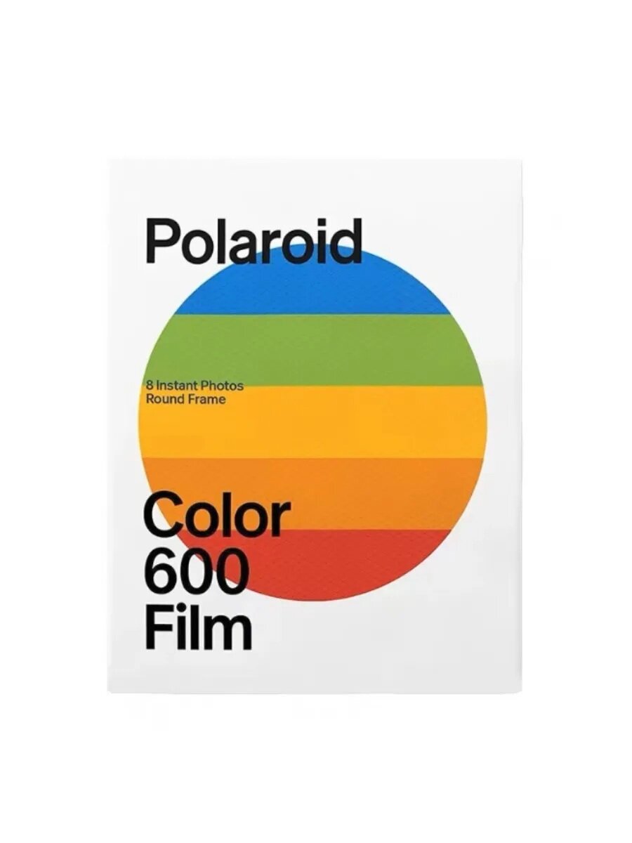 Кассета Polaroid Color 600 Round Frame для моментальных фото, 8 снимков