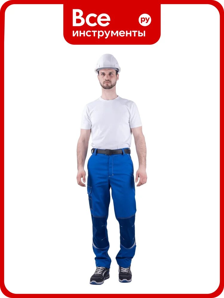 Летние брюки iForm турбо SAFETY, васильковый/синий, р.104, рост 170 Брю 1602/104/170