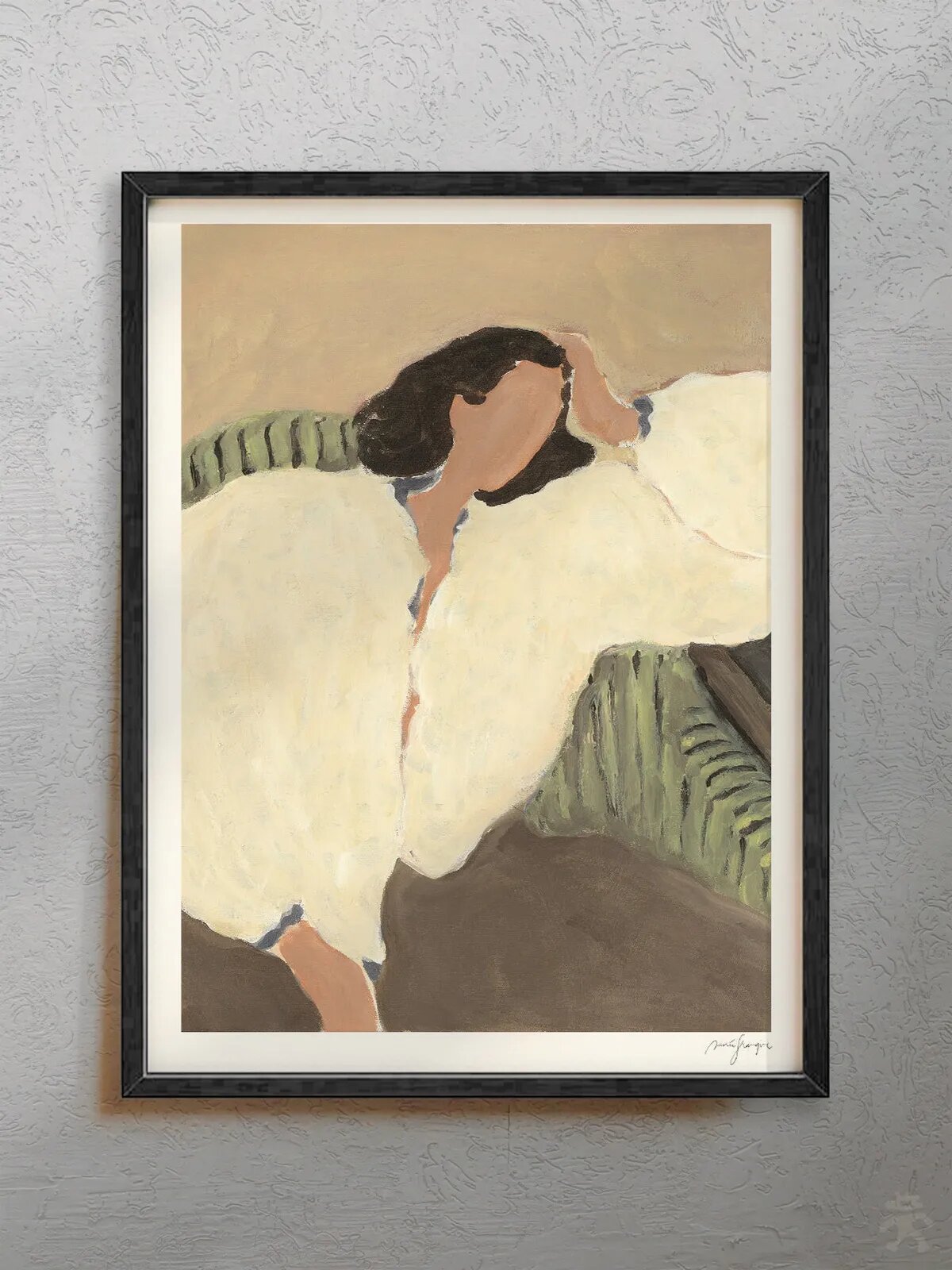 Интерьерный постер "Dreaming Work" в стиле pinterest, формата 30x40 см.